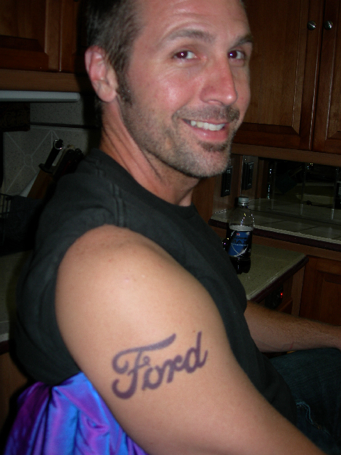 Ford Logo Tattoo Designs